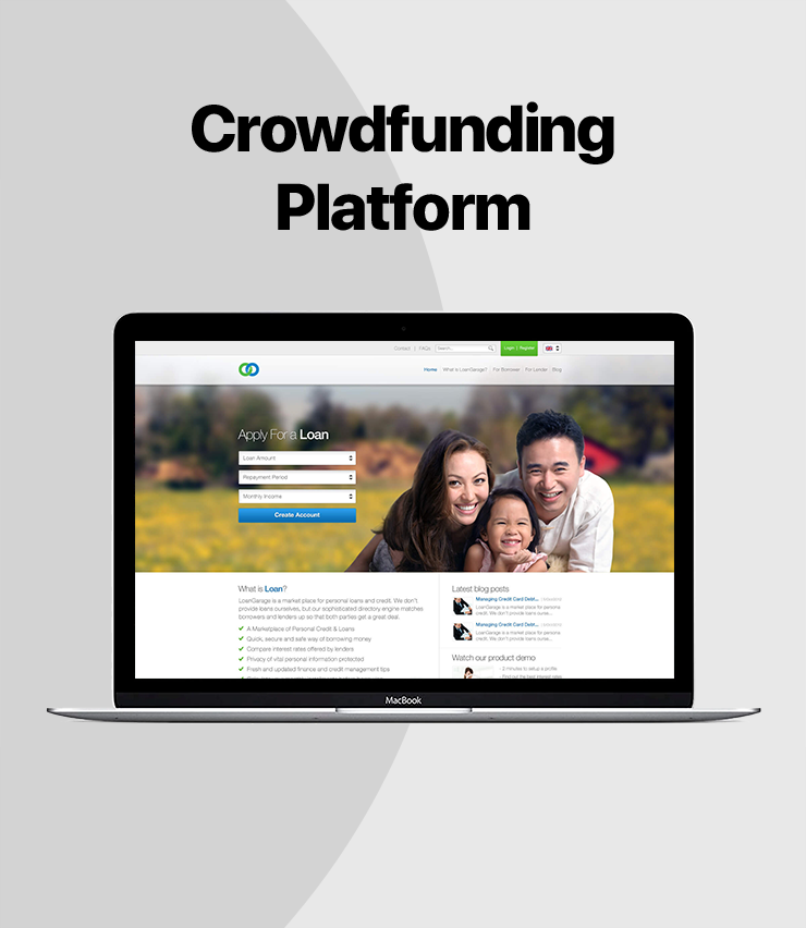 Custom P2P Lending Marketplace - Cuspy Software